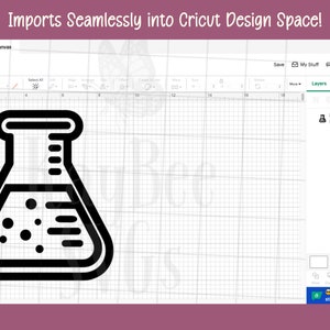Chemistry Beaker SVG PNG Science Clipart for School and Lab Projects ...