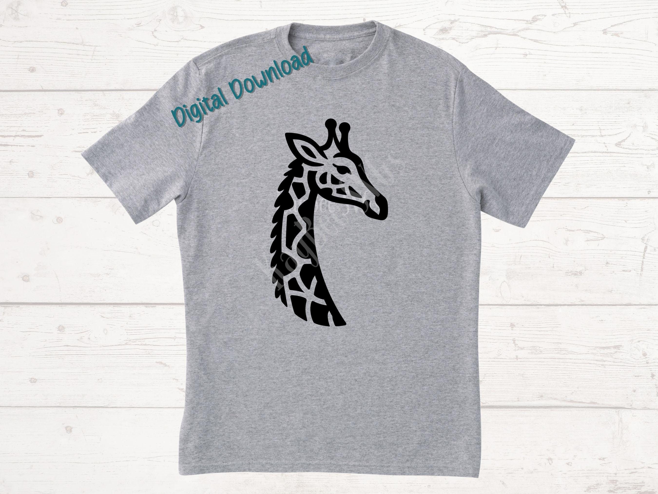 Giraffe SVG PNG Clipart Cut Files for Cricut, Silhouette, Laser ...