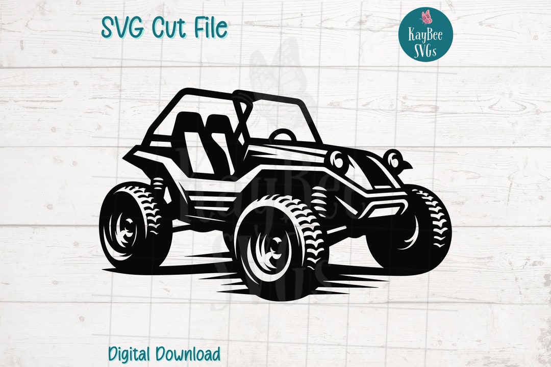 Archivo SVG de buggy de dunas: Archivo de corte para Cricut y ...