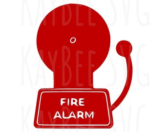 Fire Alarm Svg - Etsy
