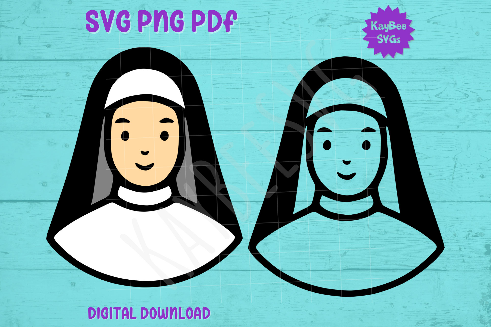 Catholic Nun Clipart