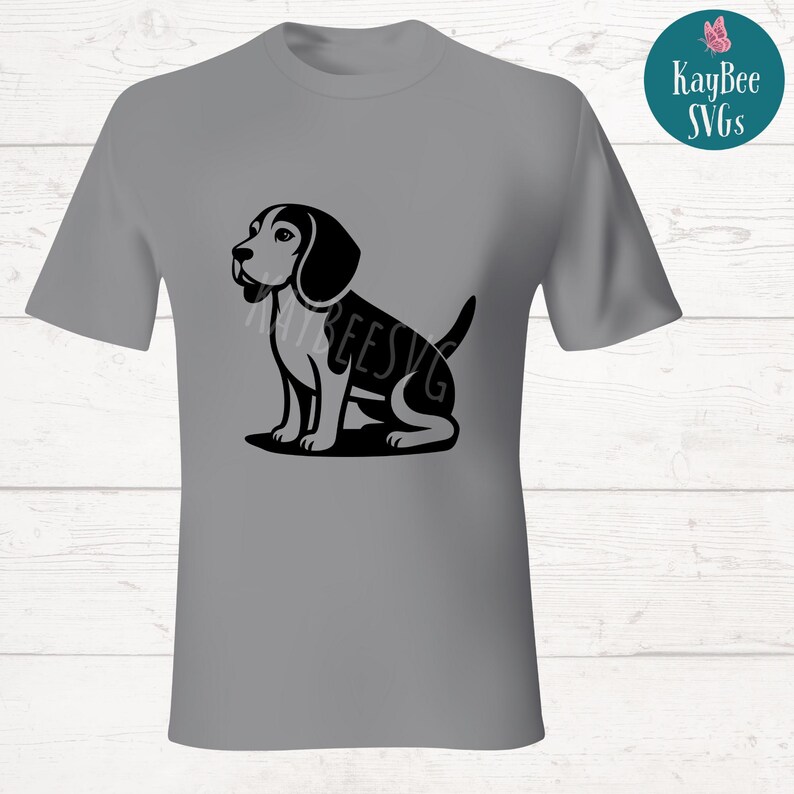 Beagle Dog SVG PNG Clipart Cut Files for Cricut, Silhouette, Laser ...