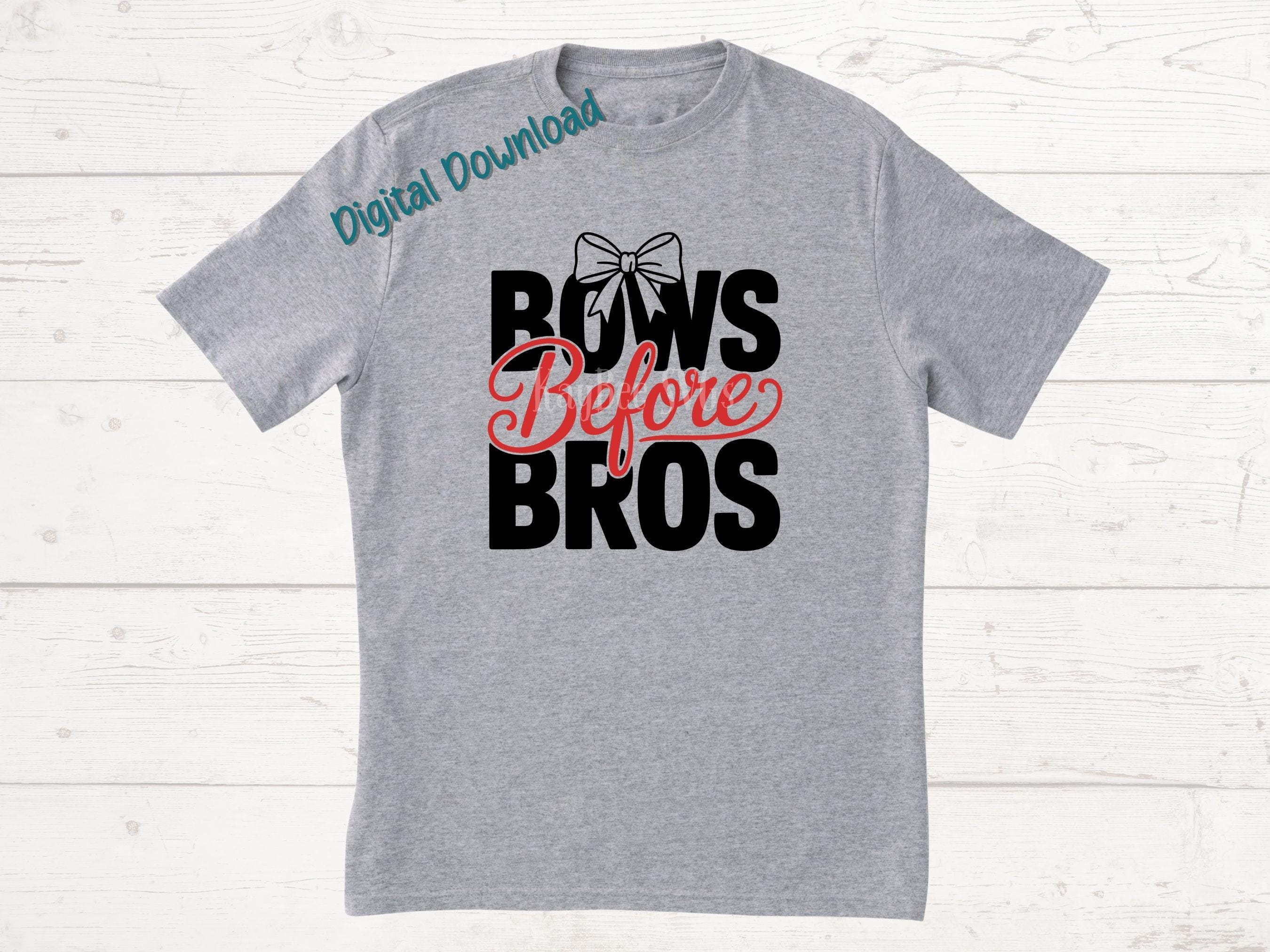 Cheer Bows Before Bros SVG: Clipart Cut Files for Cricut, Silhouette ...