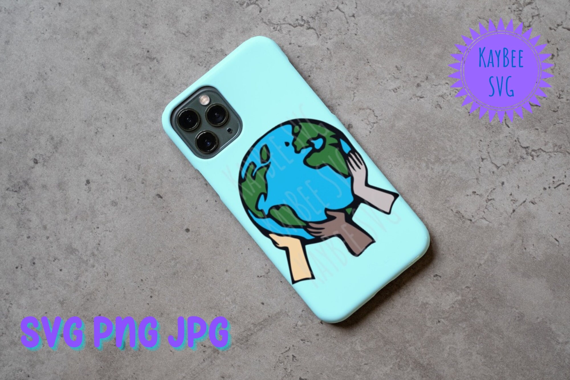 World in Union Earth Globe SVG PNG JPG Clipart Digital Cut - Etsy