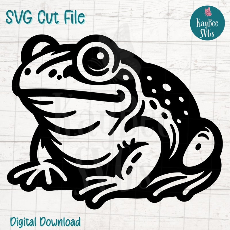 Frog Stencil - Etsy