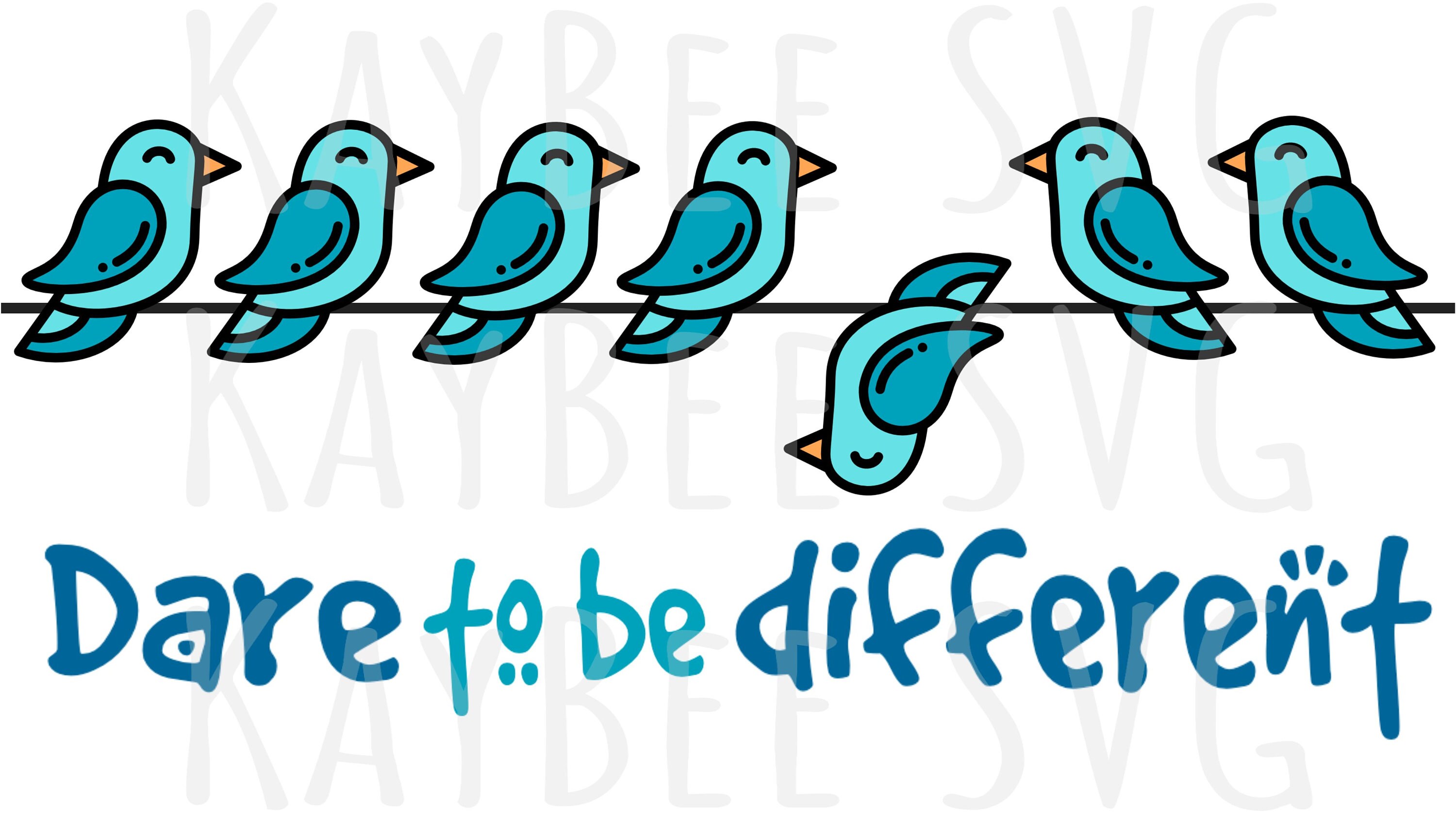 Being Different Clipart