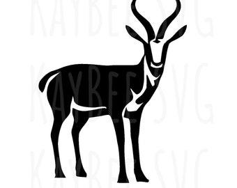 Gazelle Svg File - Etsy