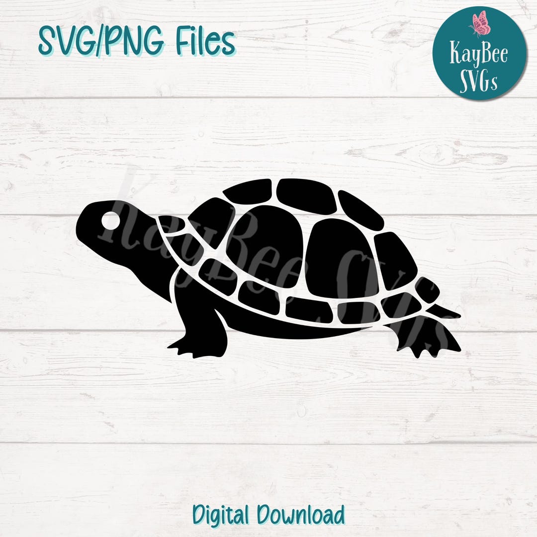 Terrapin SVG PNG Cut Files for Cricut, Silhouette Digital Download ...