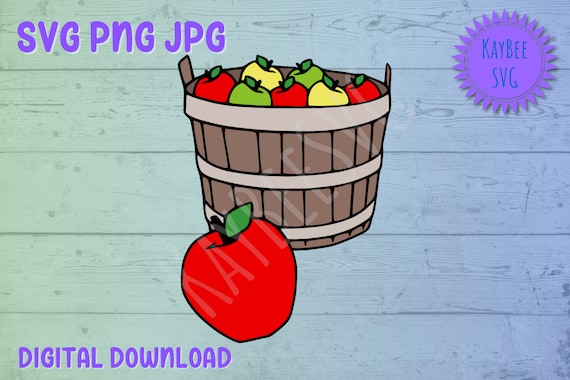 Apple Bushel Clipart
