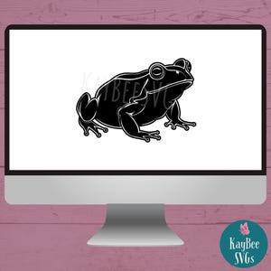 Cane Toad SVG PNG Cut Files for Cricut, Silhouette Digital Download ...