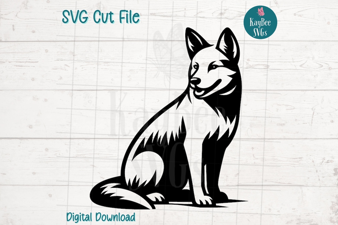 Dingo SVG Cut File for Cricut, Silhouette, Digital Download, Printable ...