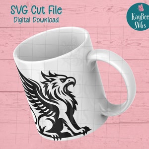 Griffin SVG Cut File for Cricut, Silhouette, Digital Download ...