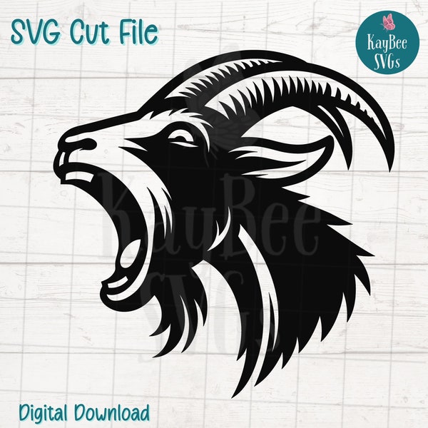 Screaming Goat Svg - Etsy