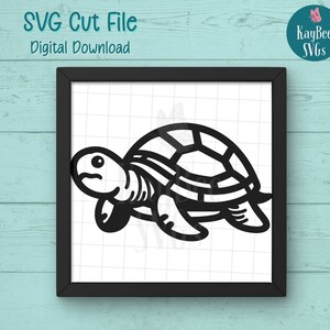 Turtle SVG PNG EPS Cut Files for Cricut, Digital Download, Laser ...