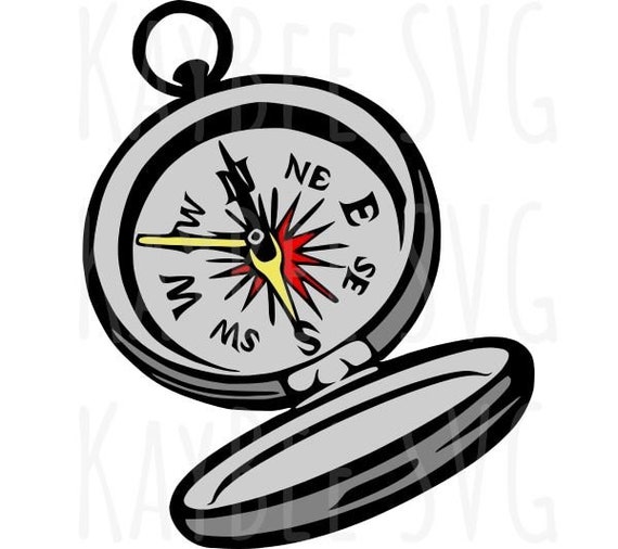 Pocket Compass Drawing