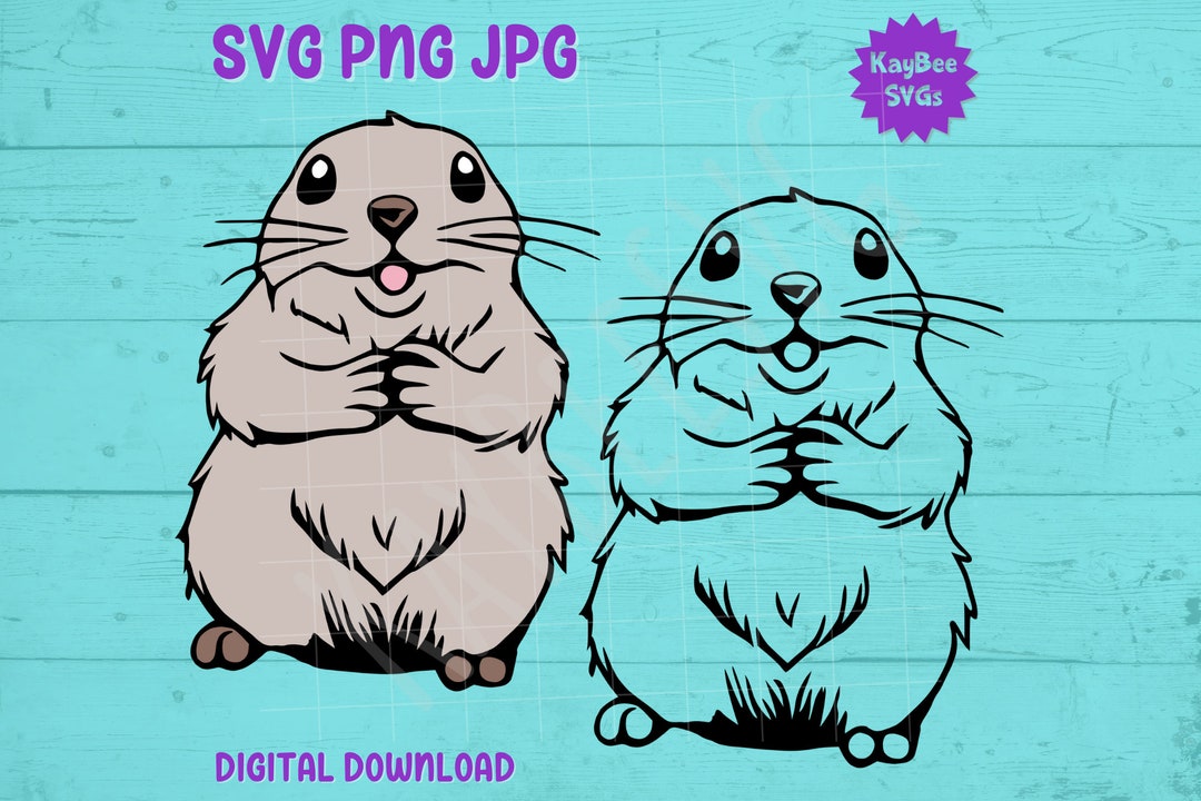 Gopher Groundhog SVG PNG JPG Clipart Digital Cut File Download for ...