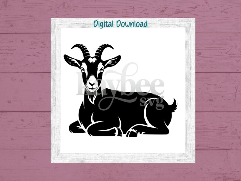 Goat SVG Bundle - Clipart Cut Files for Cricut, Silhouette, Laser ...