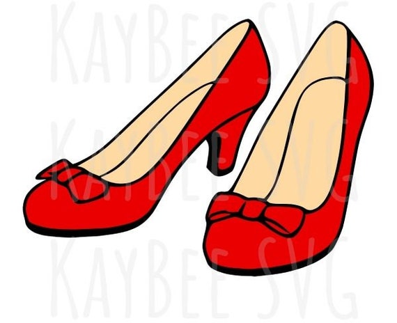 Ruby Slippers Coloring Page