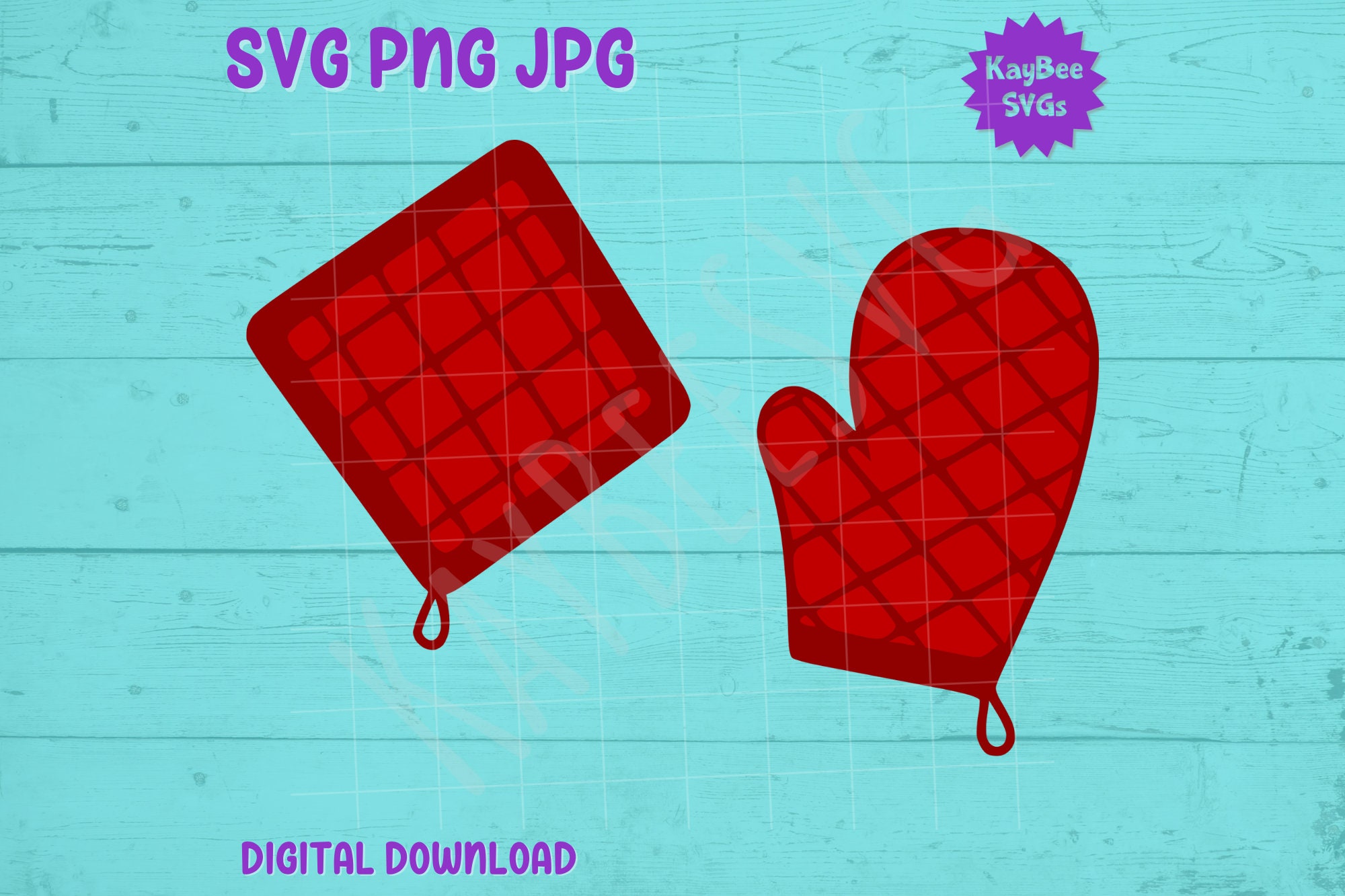 Oven Mitts Clipart