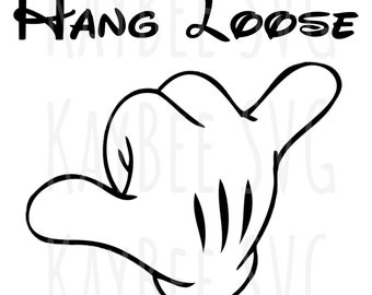 Mickey Shaka Png - Etsy