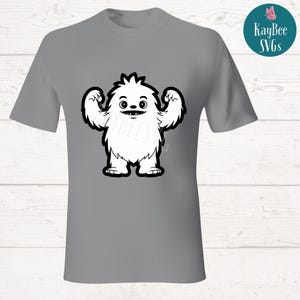 Cute Yeti SVG PNG Cut Files for Cricut, Silhouette Digital Download ...