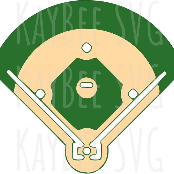 Baseball Diamond Svg - Etsy