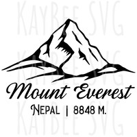 Mount Everest - Etsy