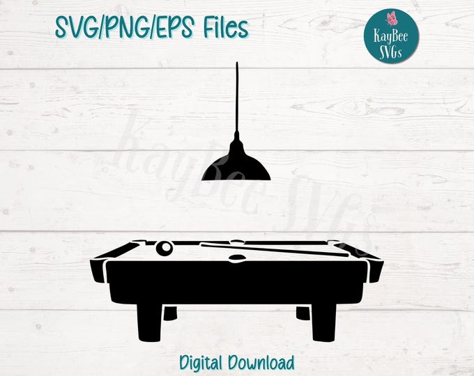 Billiards SVG Bundle, Pool Clip Art, Snooker Cut Files (digital ...