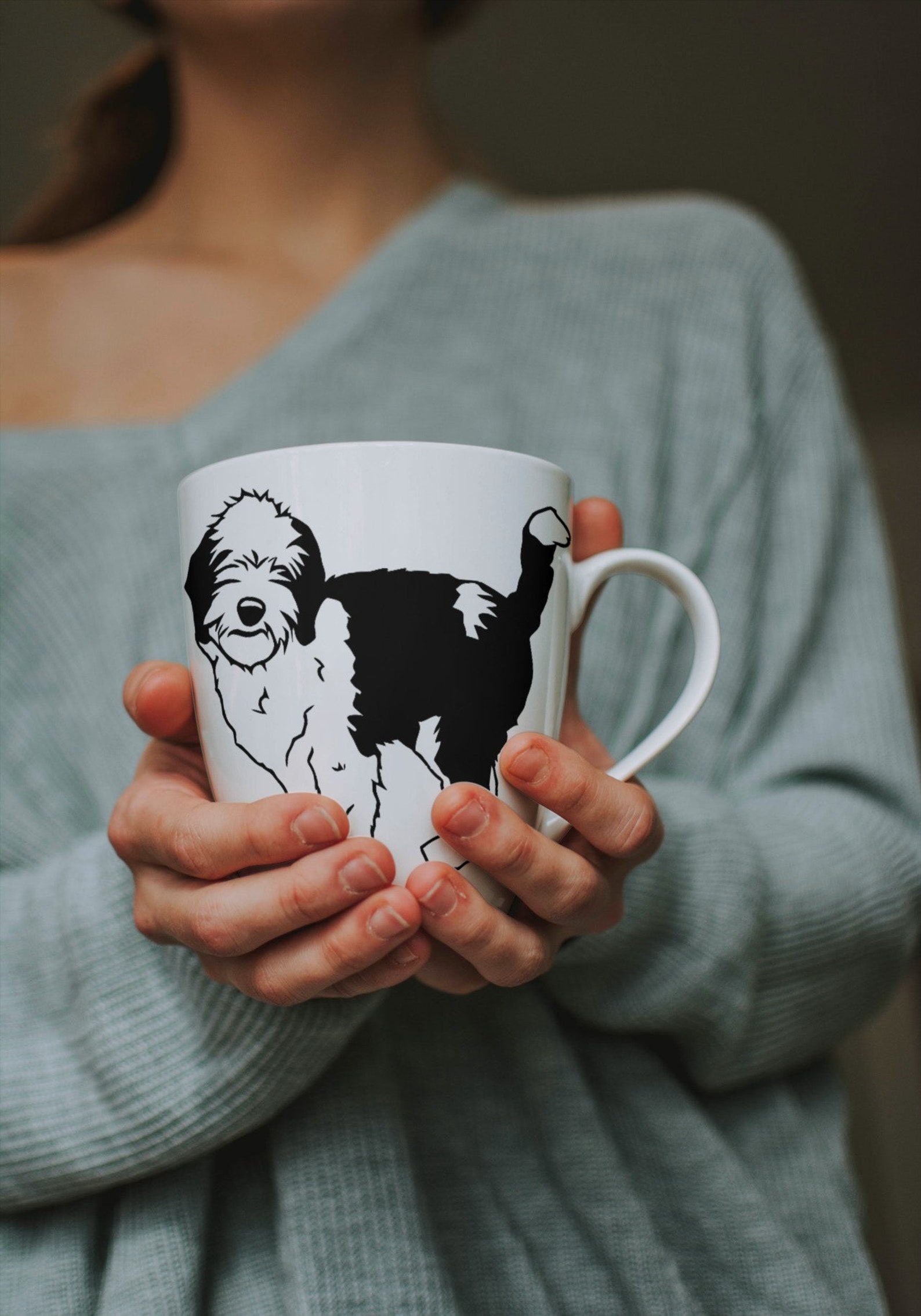 Sheepadoodle Dog SVG PNG JPG Clipart Digital Cut File Download - Etsy