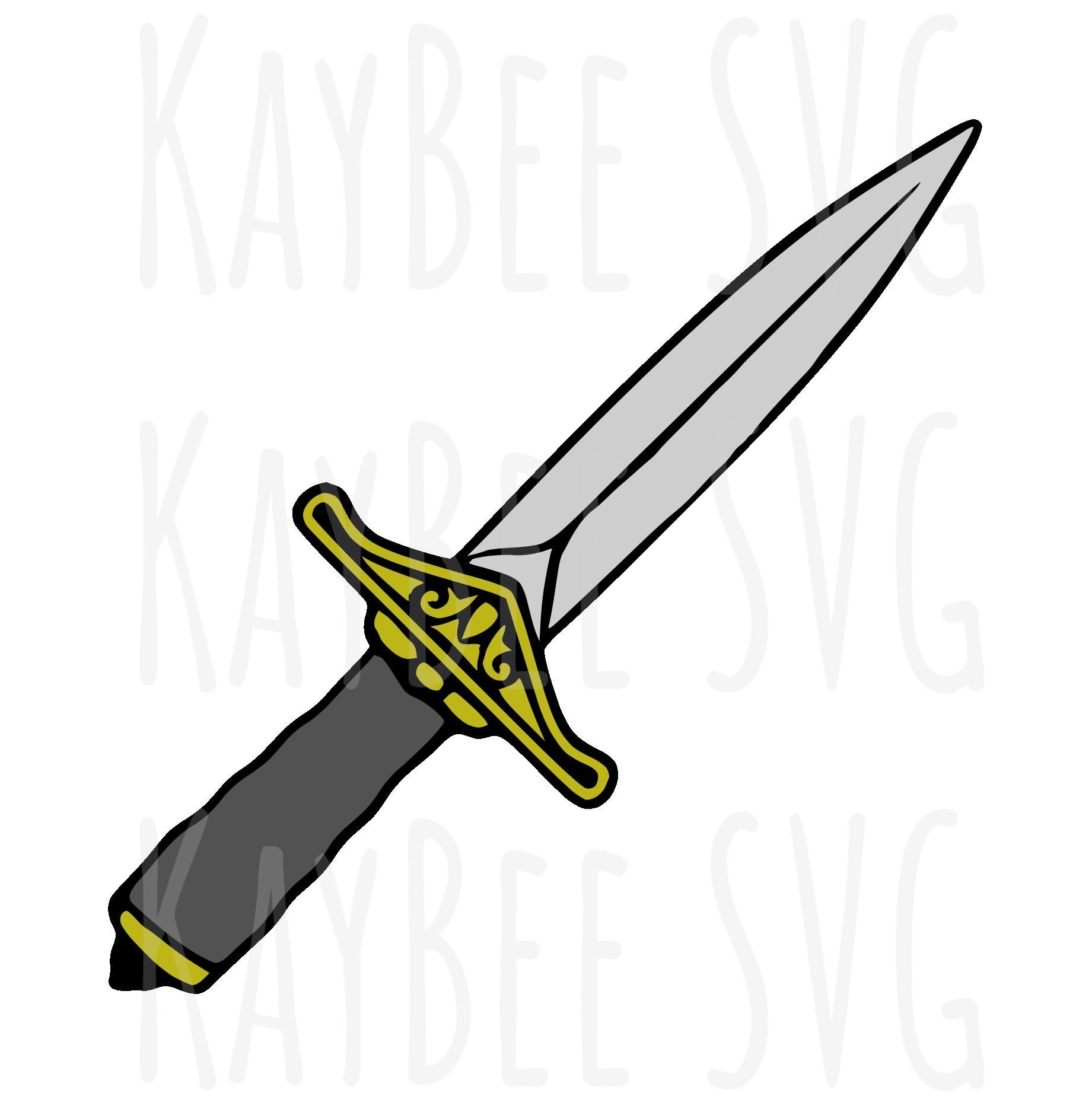 Dagger SVG PNG Jpg Clipart Digital Cut File Download for - Etsy Australia