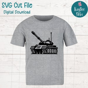Military Army Tank SVG Digital Cut File for Cricut, Silhouette ...