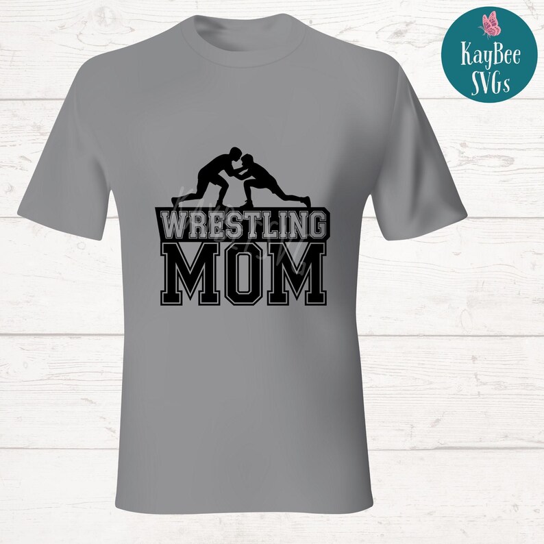 Wrestling Mom SVG PNG Clipart Cut Files for Cricut, Silhouette, Laser ...