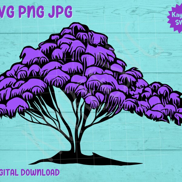 Tree Digital Clipart - Etsy