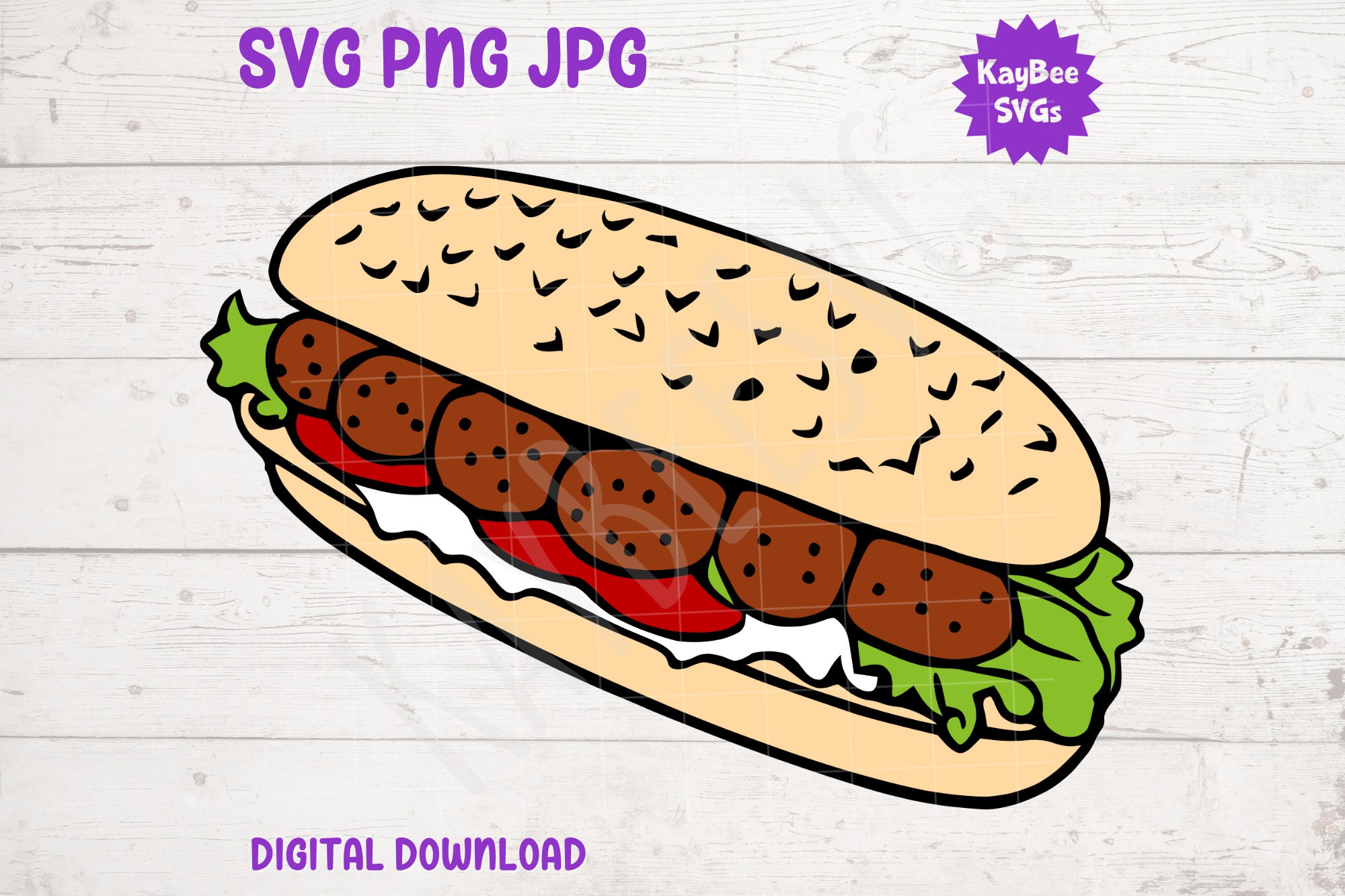 Sub Sandwich Clip Art