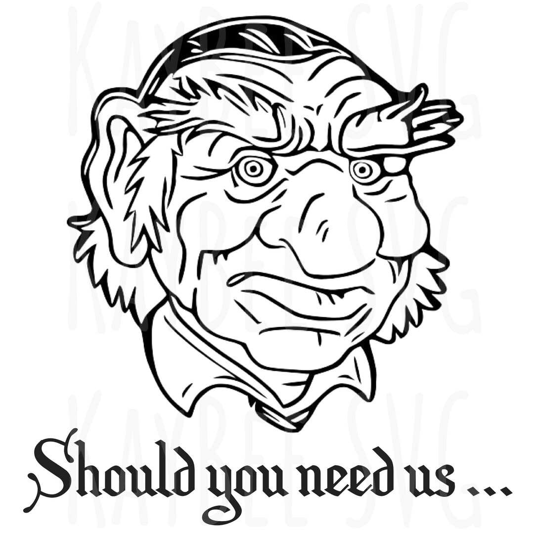 Should You Need Us Hoggle Goblin SVG PNG JPG Clipart Cut File - Etsy