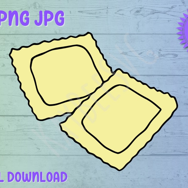 Ravioli Clip Art - Etsy