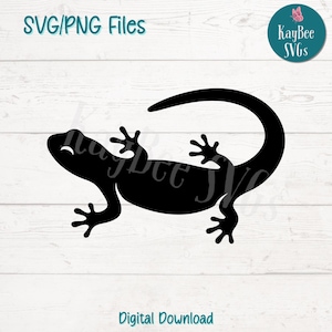 Newt SVG PNG Cut Files for Cricut, Silhouette Digital Download, Laser ...