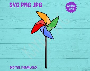 Pinwheel Clipart, Instant Download, Sublimation Graphics, PNG - Etsy