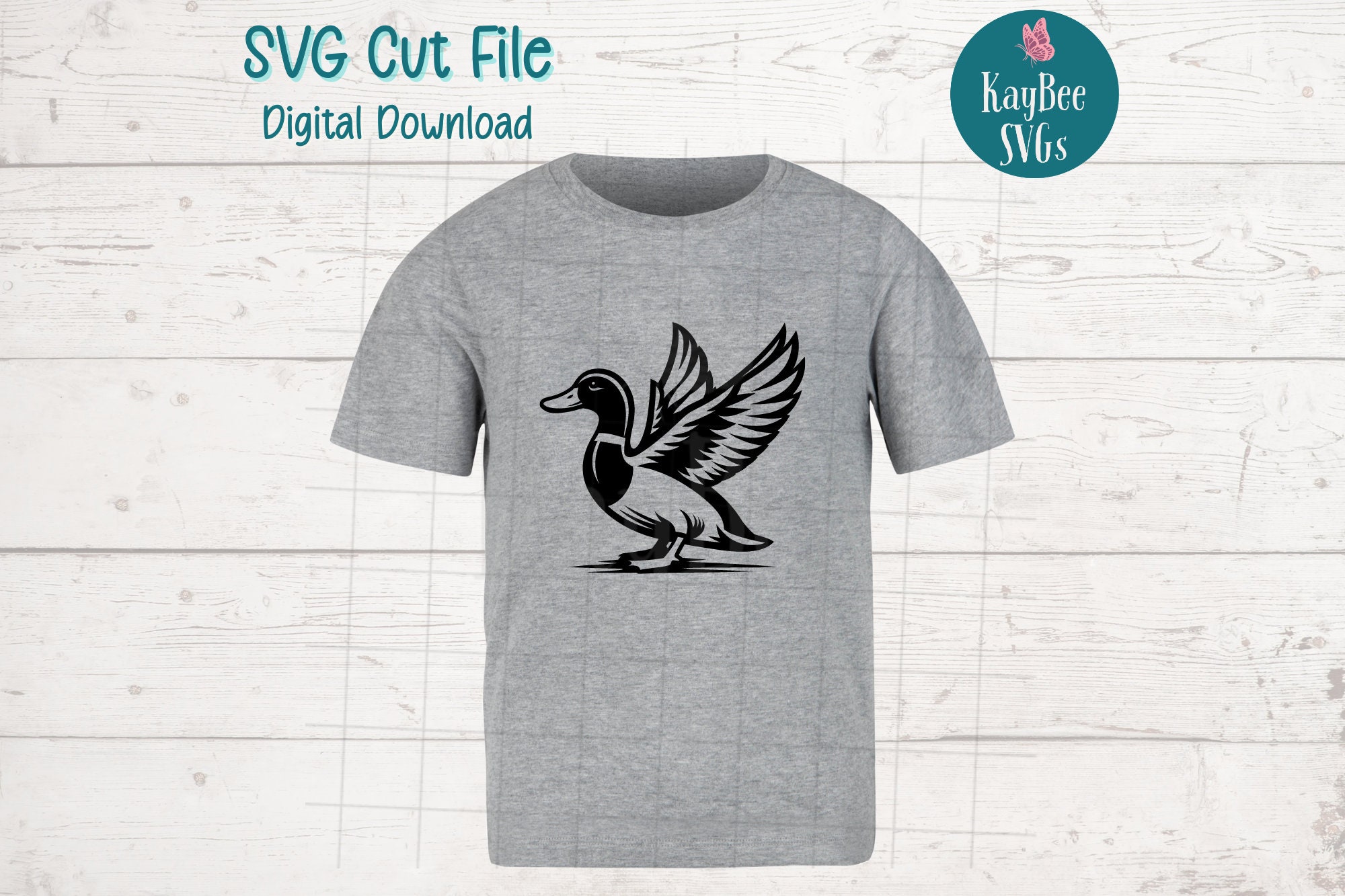 Mallard Duck SVG PNG Clipart Cut Files for Cricut, Silhouette, Laser ...