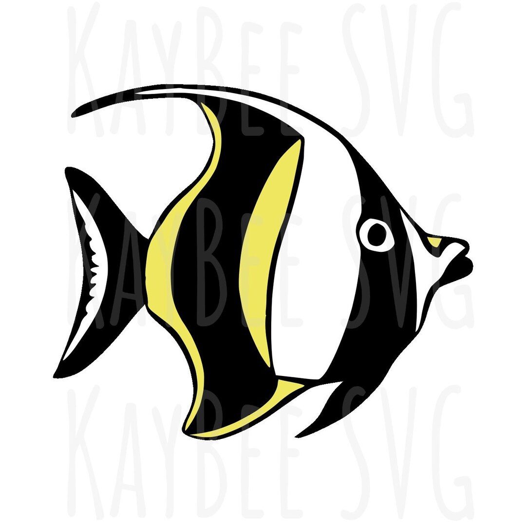 Angelfish SVG PNG JPG Clipart Digital Cut File Download for - Etsy Canada