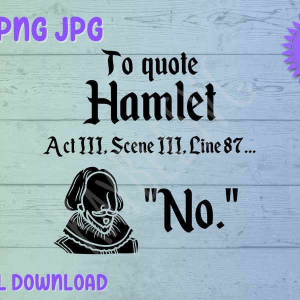 Shakespeare Quote - Etsy