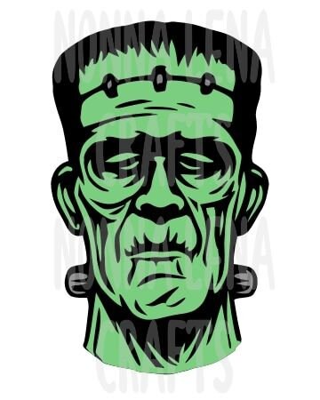 Frankenstein Face Clip Art