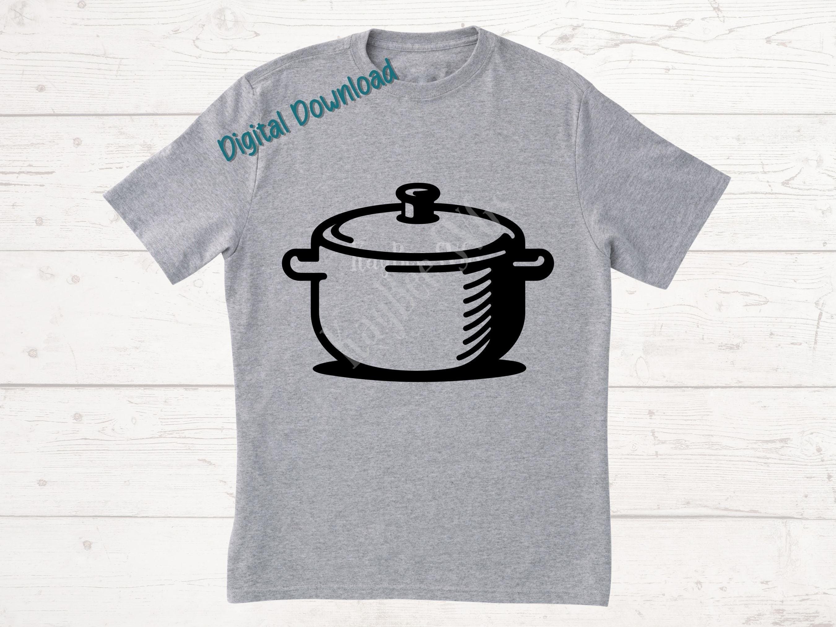 Stock Pot SVG PNG Clipart Cut Files for Cricut, Silhouette, Laser ...