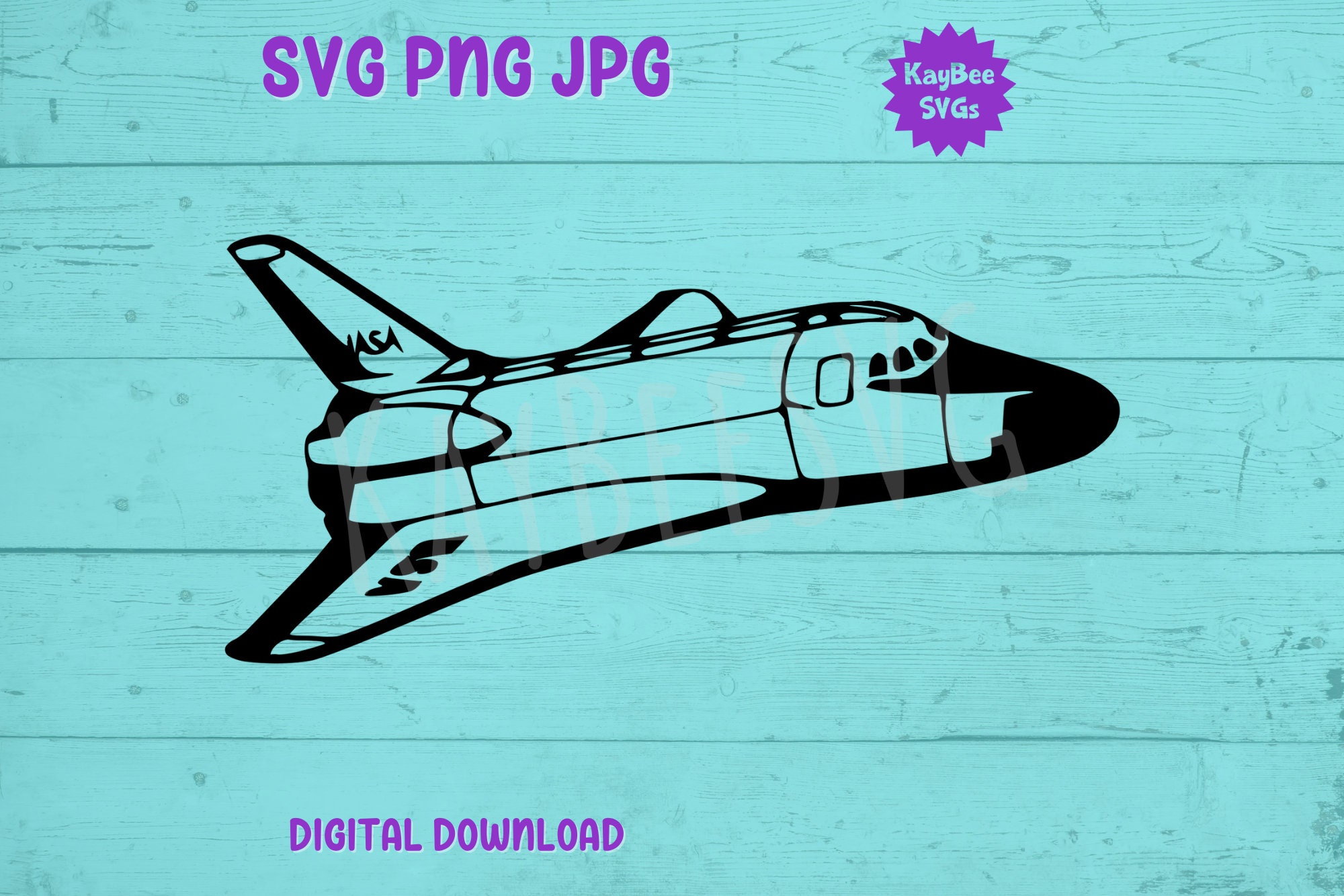 Space Shuttle Silhouette Clip Art