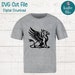 Griffin SVG Cut File for Cricut, Silhouette, Digital Download ...