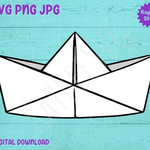 Paper Boat - Etsy