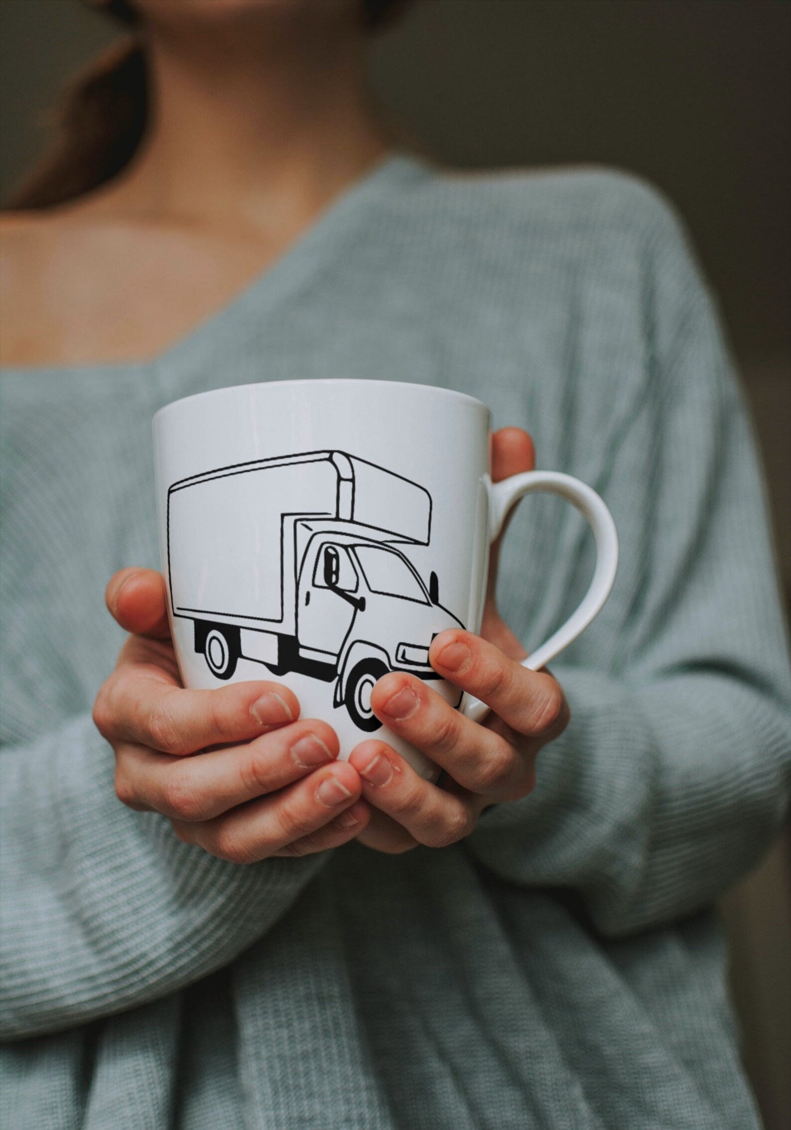 Commercial Moving Box Truck SVG PNG Jpg Clipart Digital Cut - Etsy