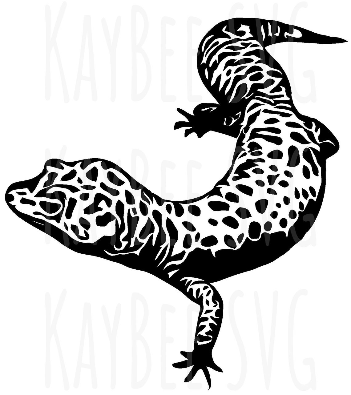Leopard Gecko SVG PNG Jpg Clipart Digital Cut File Download - Etsy