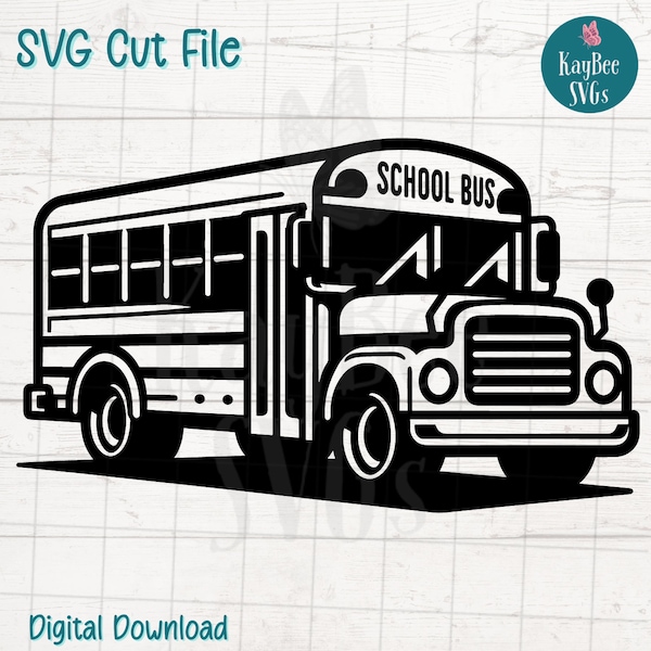 School Bus Svg - Etsy