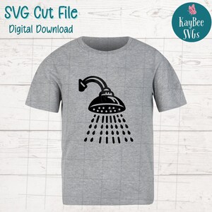 Showerhead SVG PNG JPG Clipart Digital Cut File Download for Cricut ...